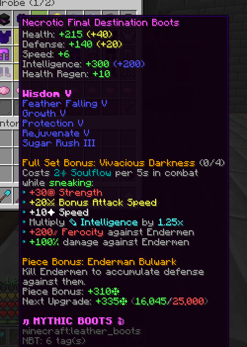 Buy Maxed final destination enderm in MINECRAFT: HYPIXEL Items - Offer ...