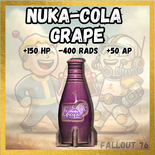 Buy Nuka-Cola Grape Nuka-Grape x50 in FALLOUT 76 Items - Offer #245815804