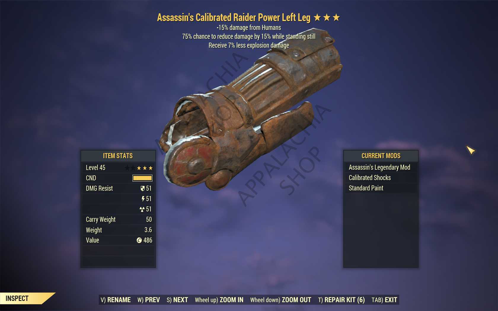 Buy [PVP] Assassin's Sentinel Raid in FALLOUT 76 Items - Offer #2535031592