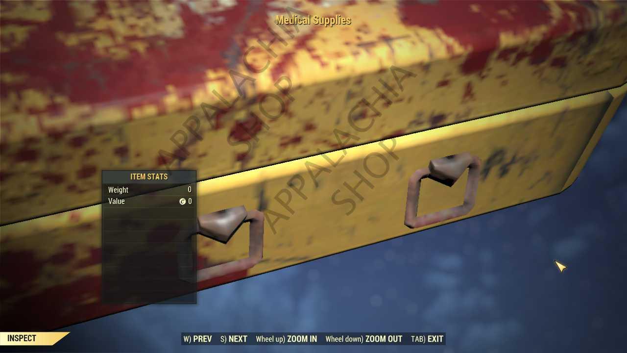 Buy Medical Supplies [Collector it in FALLOUT 76 Items - Offer #2531416684