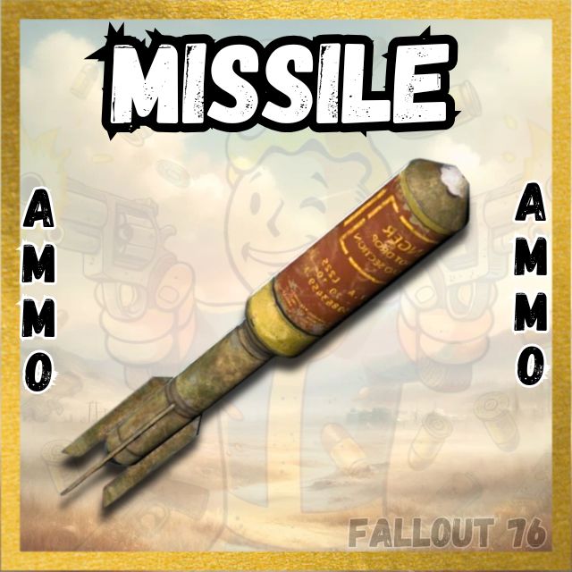 Buy Missile x5000 in FALLOUT 76 Items - Offer #245135033