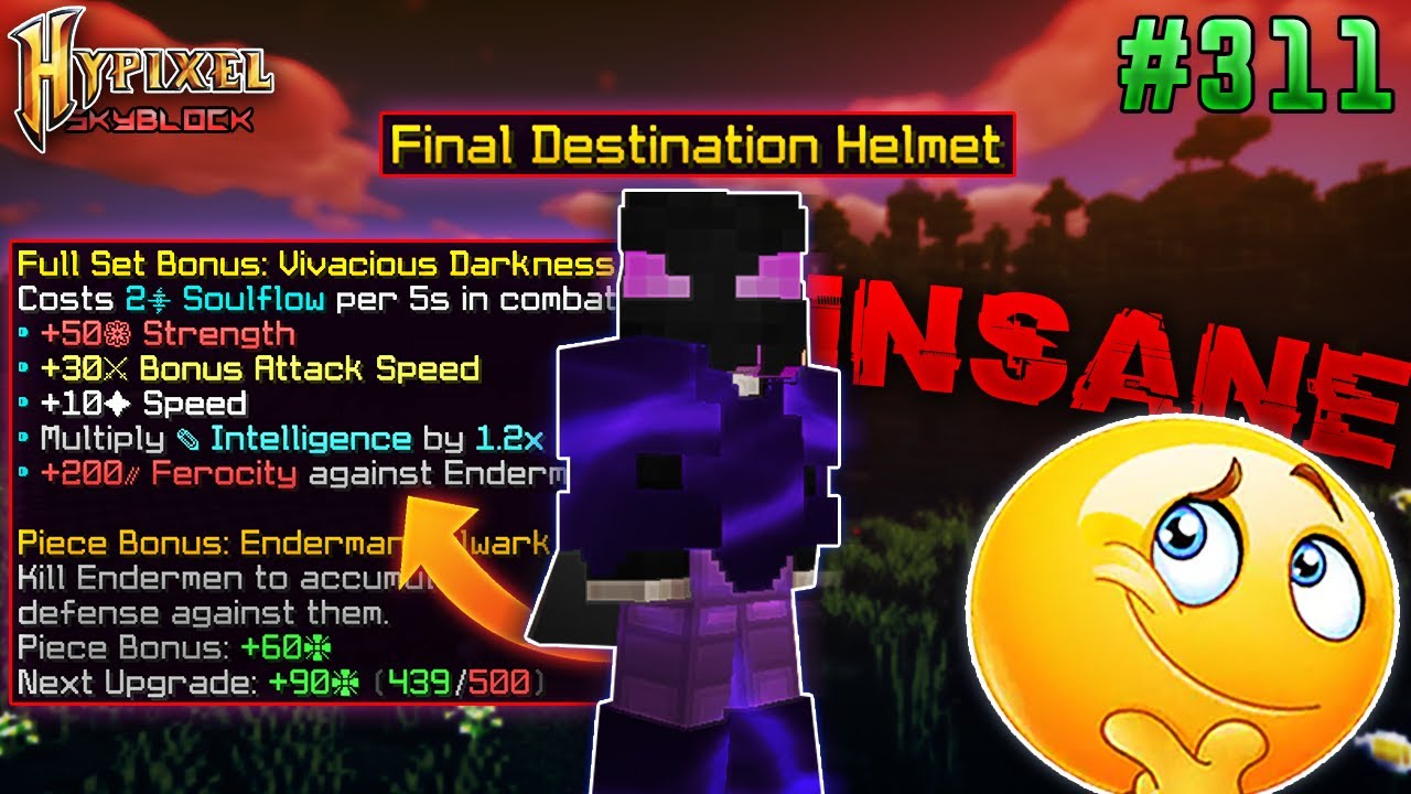 Buy BEST ENDER SET 4/4 MYTHIC ENCH in MINECRAFT: HYPIXEL Items - Offer ...