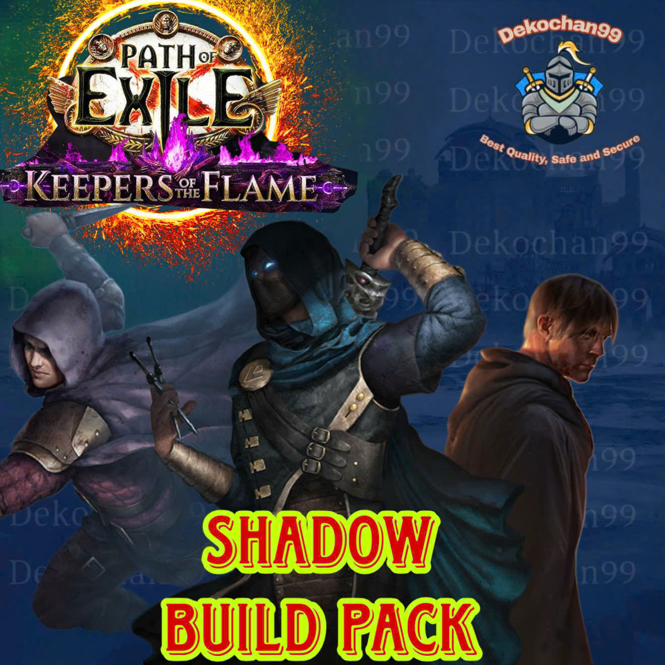 Buy Assassin/Shadow Endgame Se in PATH OF EXILE Builds - Offer #2530474106