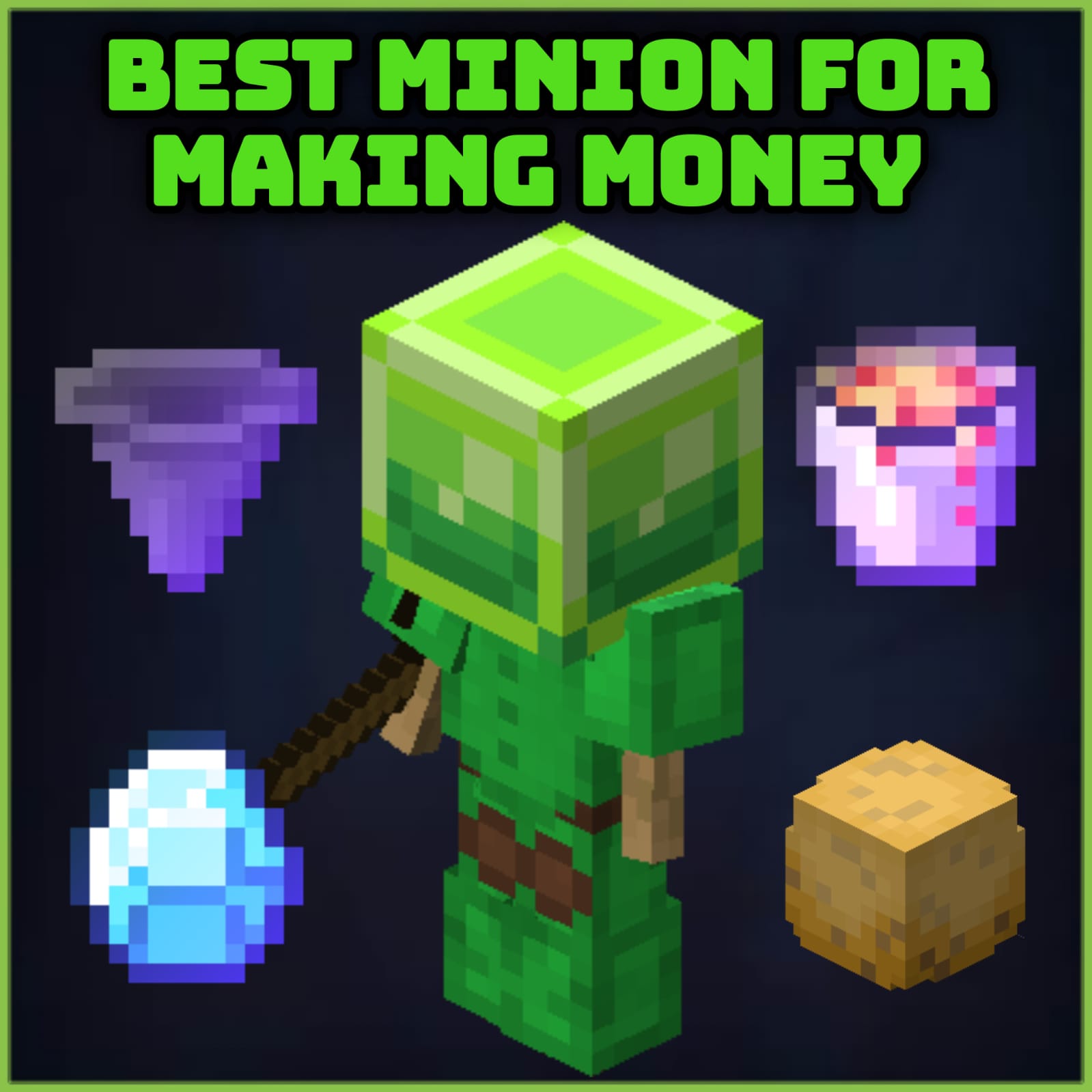 Buy T11 Slime Minions with all Upg in MINECRAFT: HYPIXEL Items - Offer ...