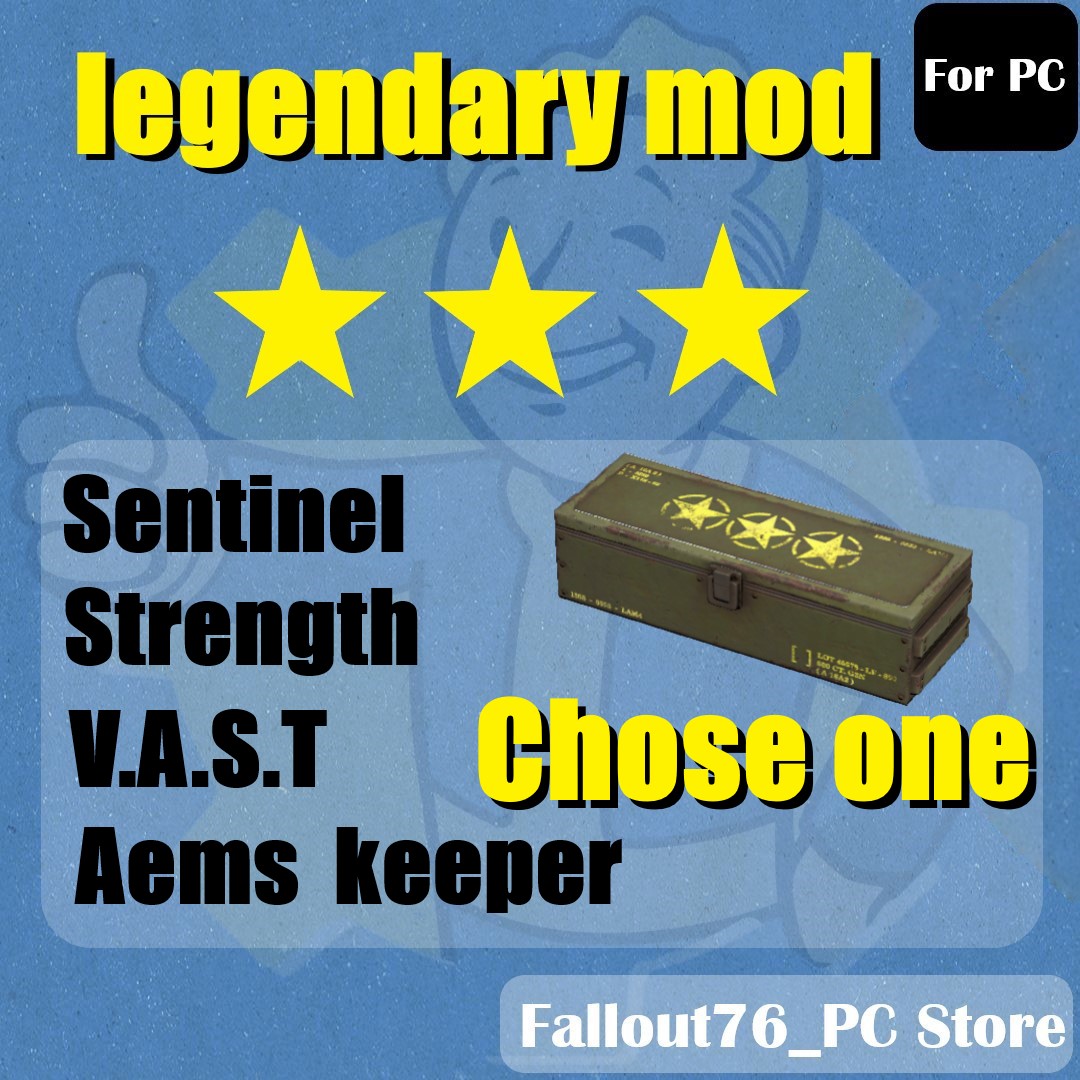 Buy 3 star legendary mod in FALLOUT 76 Items - Offer #255123609