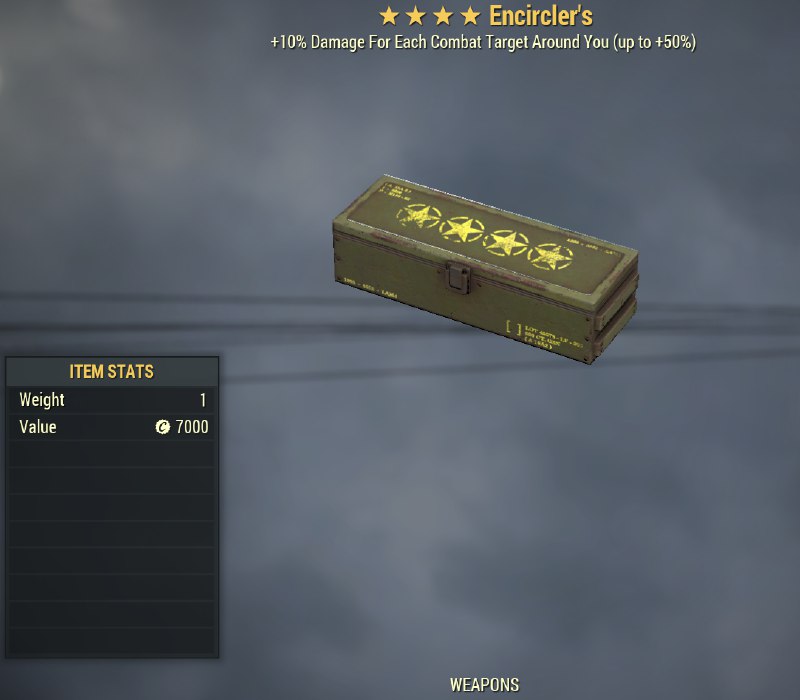 Buy Encircler's [4 Star Mod Box] in FALLOUT 76 Items - Offer #25354287
