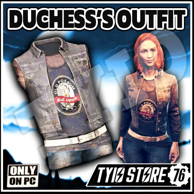 Buy DUCHESS’S OUTFIT in FALLOUT 76 Items - Offer #2533293428