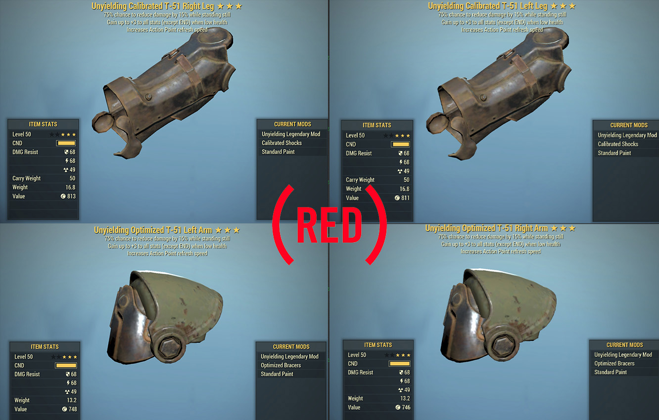 Buy T-51b Unyielding Sentinel [Ful in FALLOUT 76 Items - Offer #255357736