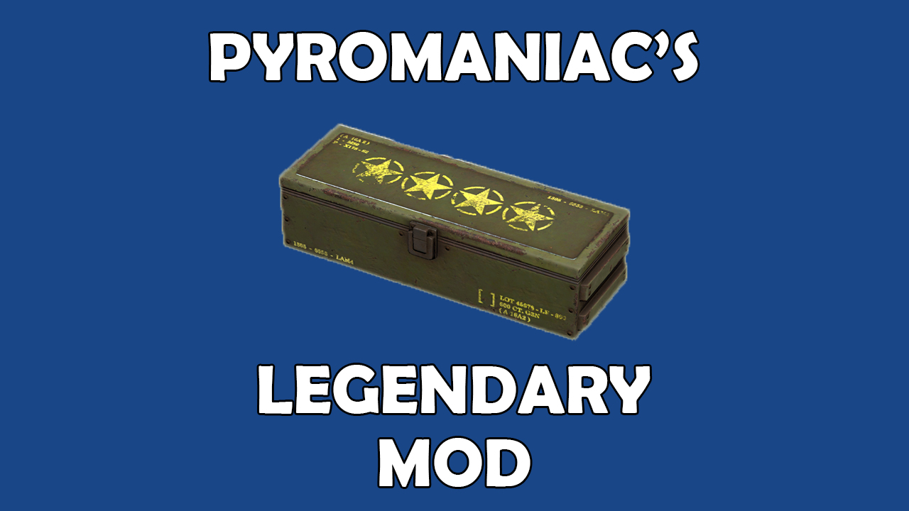 Buy [PS] Pyromaniac's Legendary Mo in FALLOUT 76 Items - Offer #2531495966
