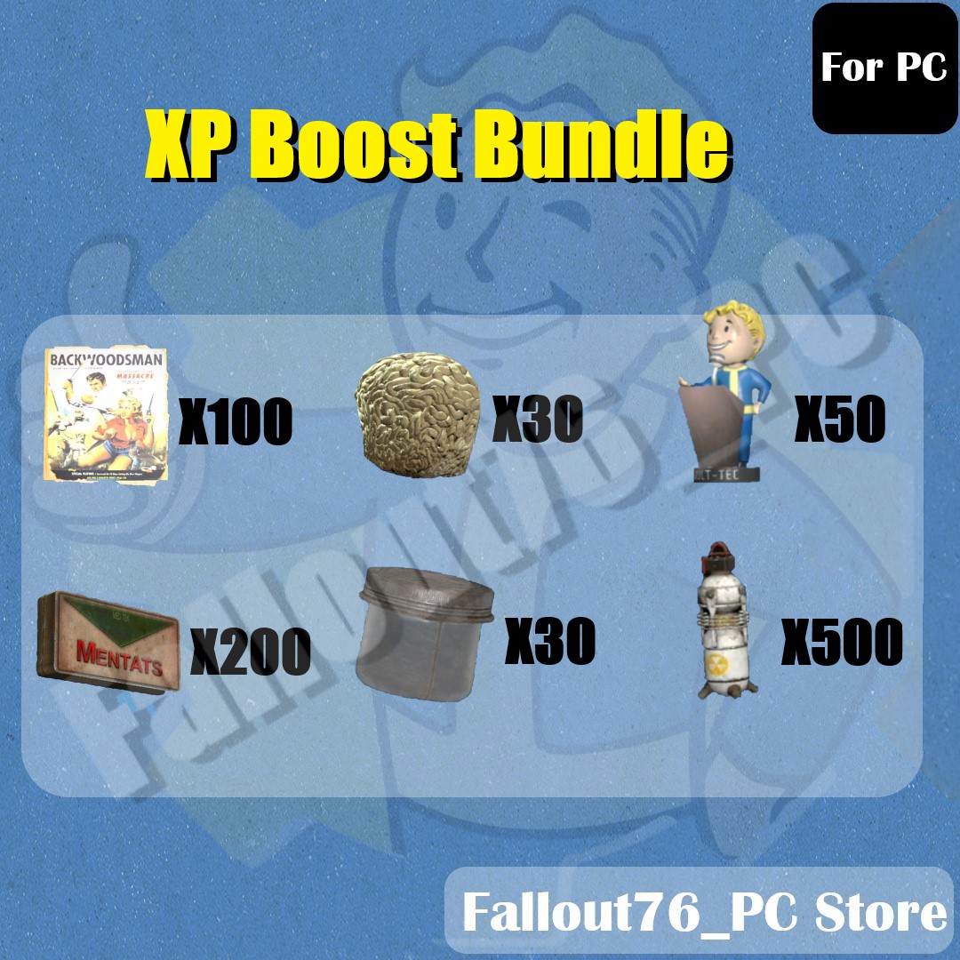 Buy XP Boost Bundle in FALLOUT 76 Items - Offer #2516616350