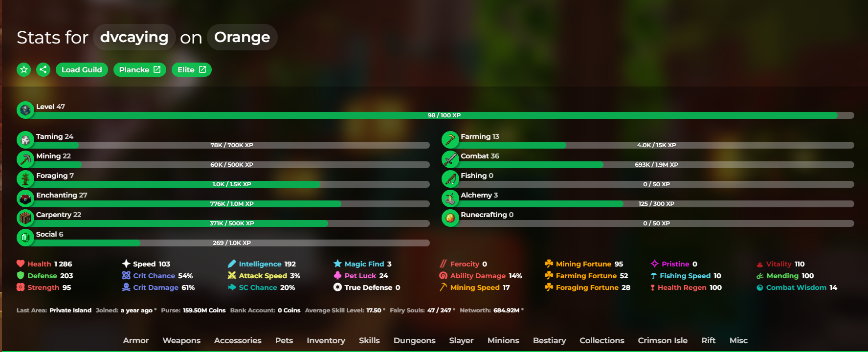 Buy ⚡VIP RANK |527.86M NW | 75.0 in MINECRAFT: HYPIXEL Accounts - Offer ...