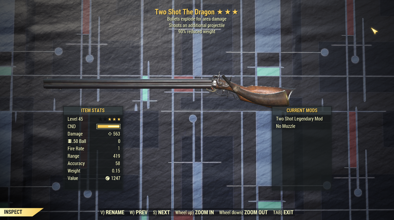 Buy Two Shot Explosive The Dragon in FALLOUT 76 Items - Offer #251986288
