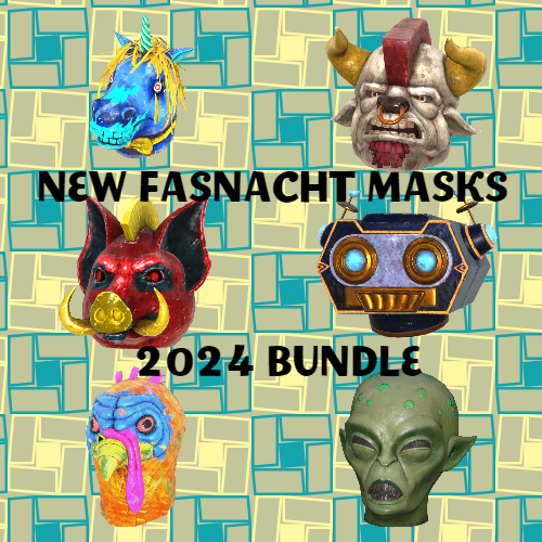 Buy ⭐[Masks Bundle] Fasnacht Day in FALLOUT 76 Items - Offer #251159497