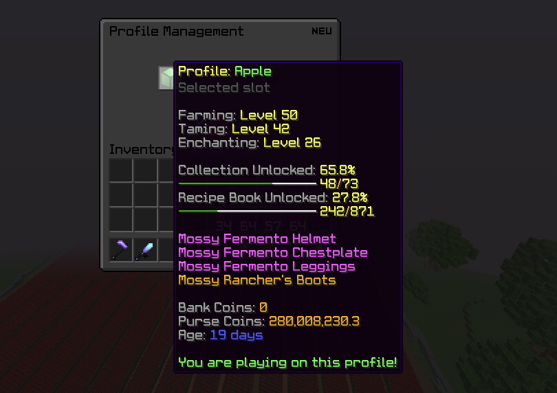 Buy !FARM ACCOUNT 50 FARMING I 1.1 in MINECRAFT: HYPIXEL Accounts ...