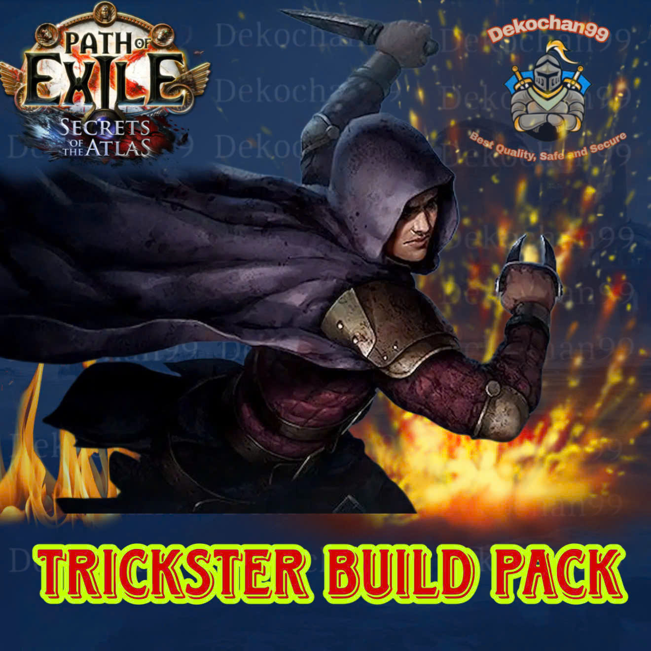 Buy Build Kinetic Blast Trickster in PATH OF EXILE Builds - Offer ...