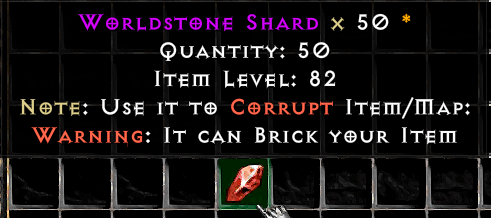 Buy Bulk of WSS Worldstone Shard P in PROJECT DIABLO 2 Items - Offer ...