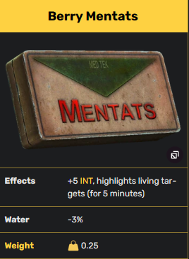 Buy Berry Mentats in FALLOUT 76 Items - Offer #2425313935