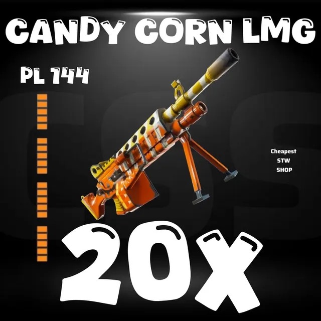 Buy 20x Candy Corn LMG PL 144 [ D in FORTNITE Items - Offer #2517863529