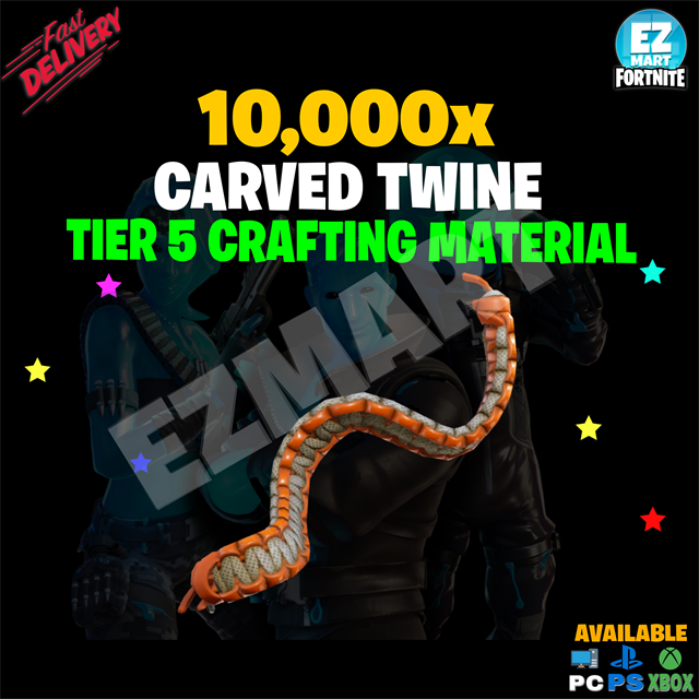 Buy 10,000x Carved Twine - [PC, PS in FORTNITE Items - Offer #2434747266