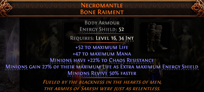 Buy DAWN OF THE HUNT NECROMANTLE U in PATH OF EXILE 2 Items - Offer ...