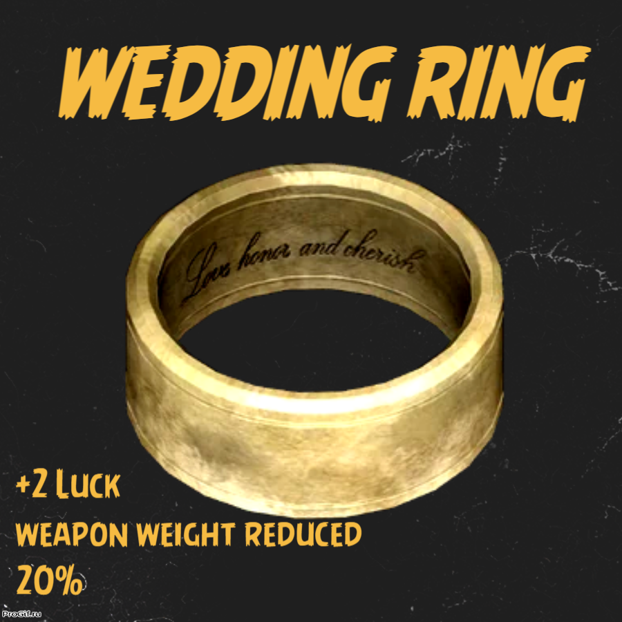 Buy [LUCK WWR] Wedding Ring in FALLOUT 76 Items - Offer #2530499198