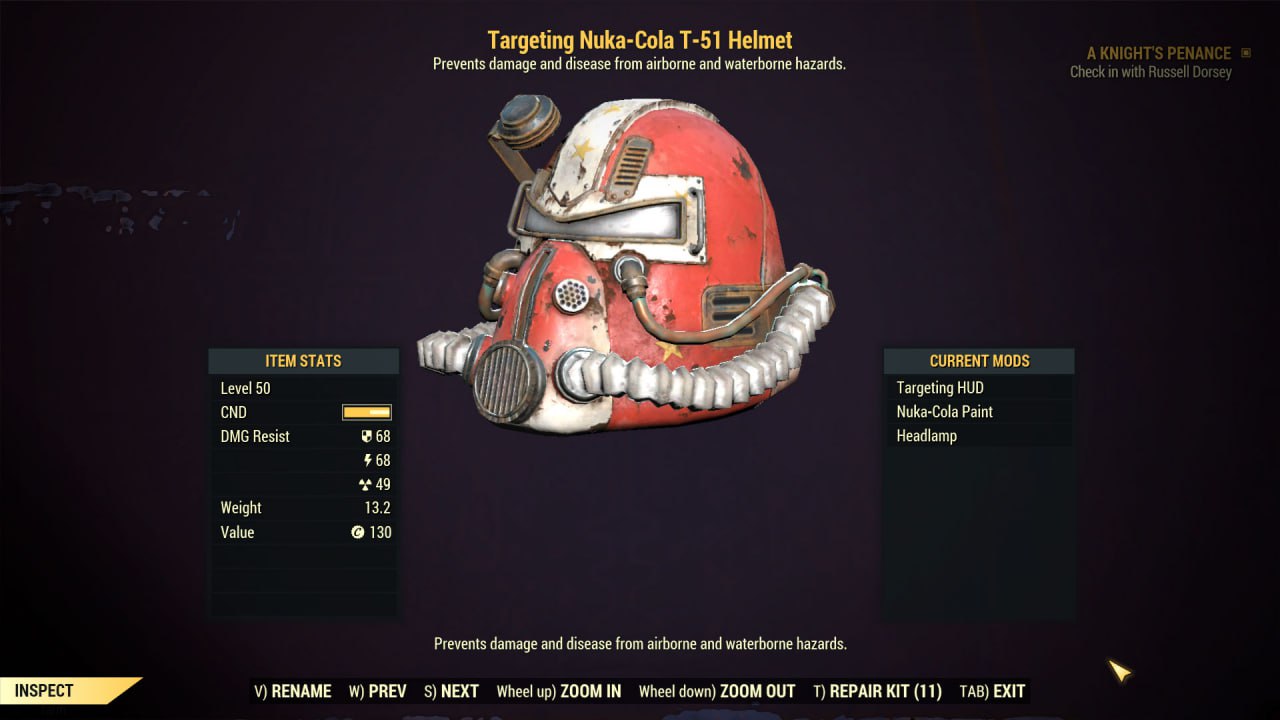 Buy Unyielding T-51 Power Armor (A in FALLOUT 76 Items - Offer #2616915512