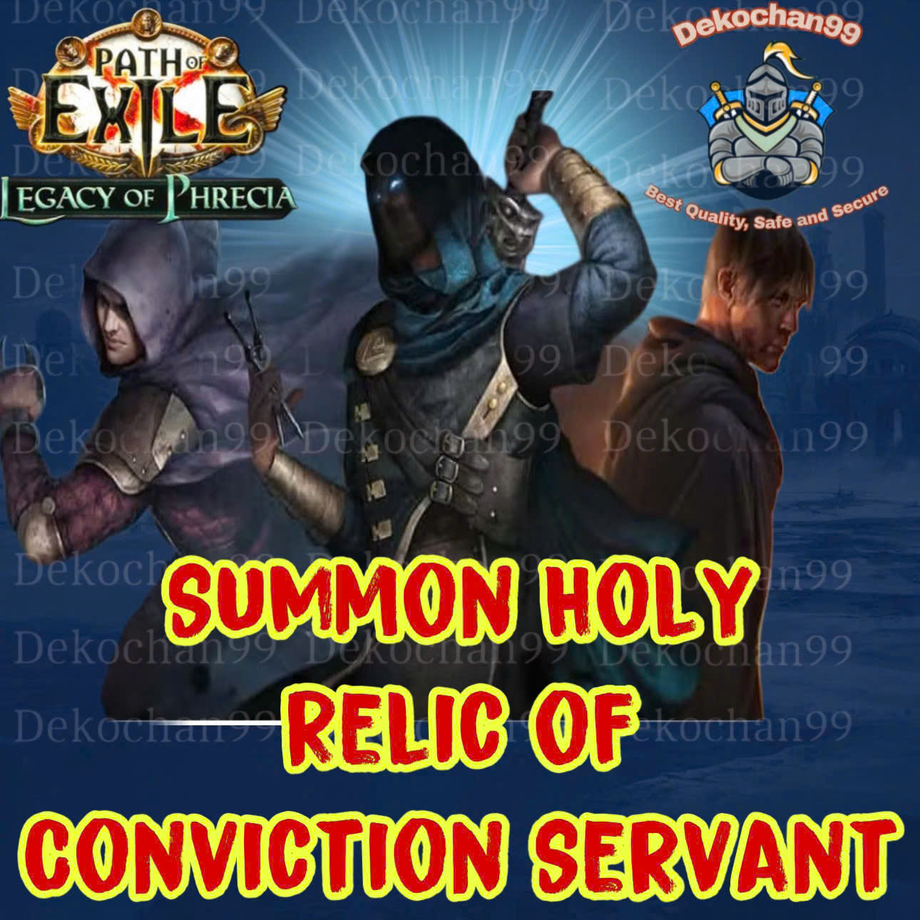 Buy Build Summon Holy Relic of in PATH OF EXILE Builds - Offer #257021416
