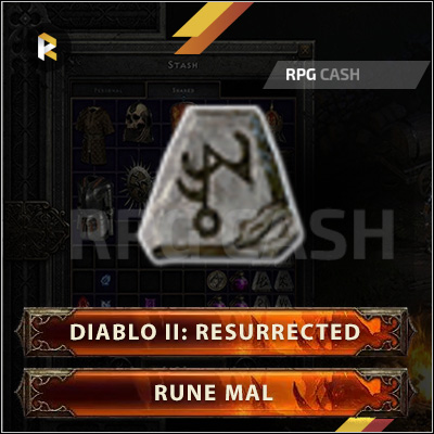 Buy 50x Mal Rune Non-Ladder PC SC in DIABLO 2 RESURRECTED Runes - Offer ...