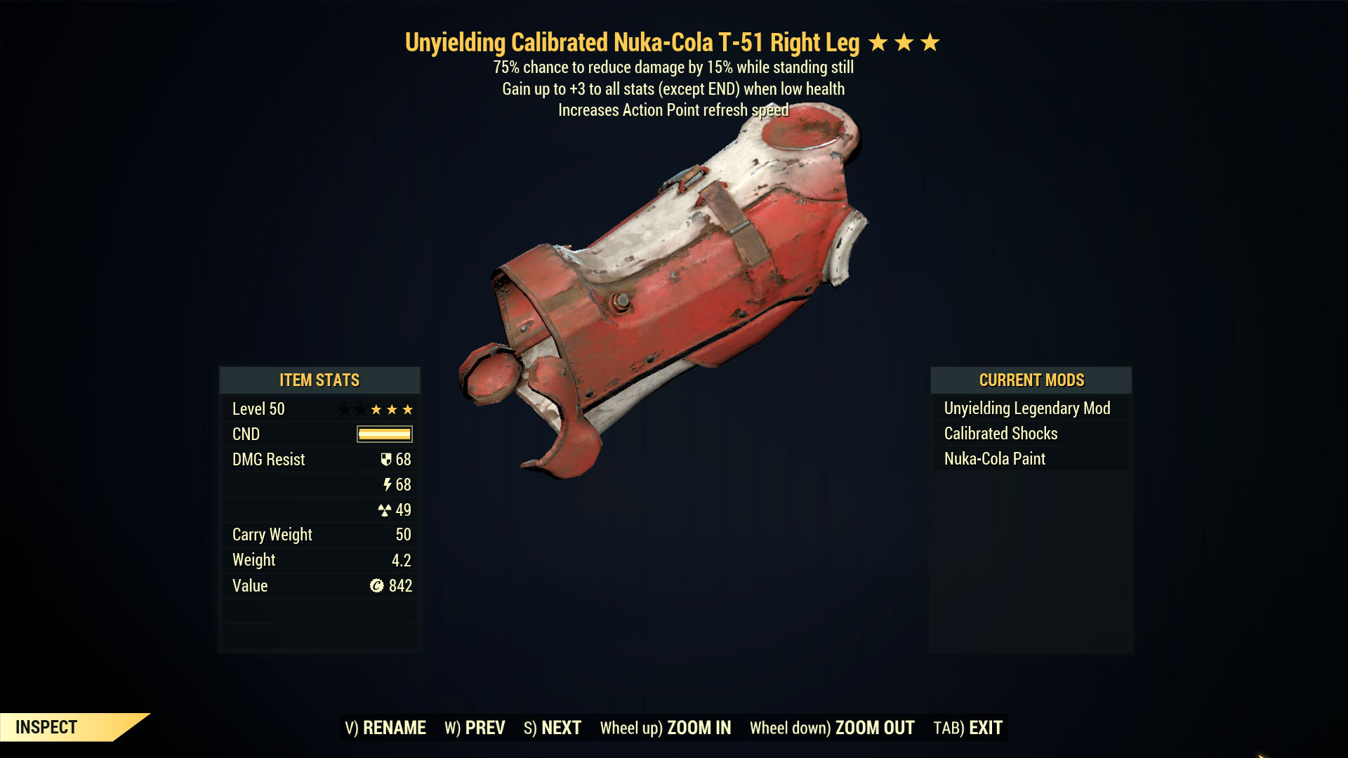 Buy Unyielding Sentinel T-51 Power in FALLOUT 76 Items - Offer #2526981330