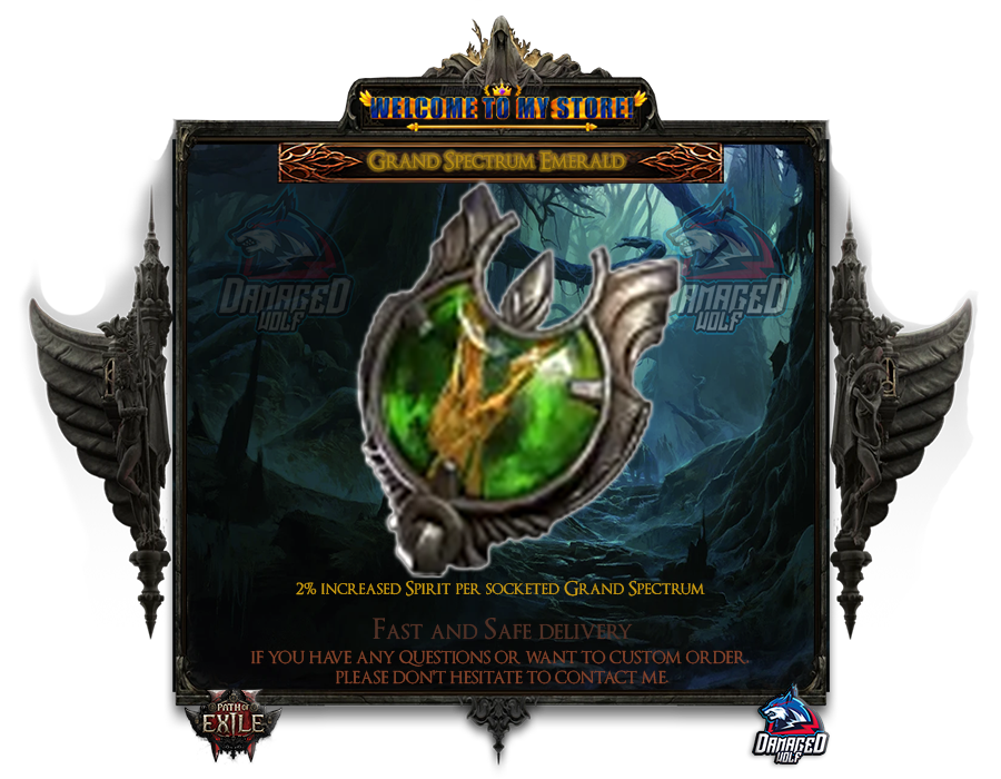Buy ⚜️ Grand Spectrum Emerald in PATH OF EXILE 2 Items - Offer #25038461