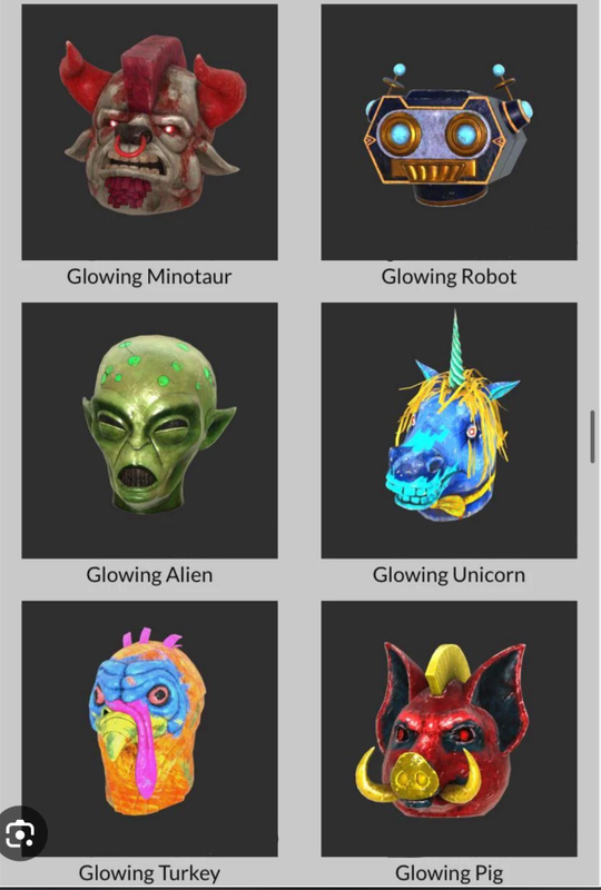 Buy All 10 Fasnacht Glowing Mask B in FALLOUT 76 Items - Offer #251916731