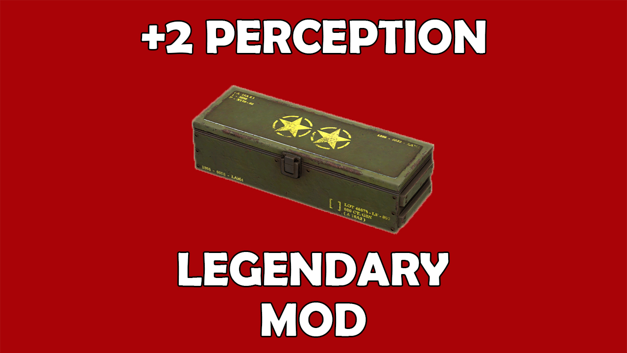 Buy Perception Legendary Mod (Armo in FALLOUT 76 Items - Offer #2518183584