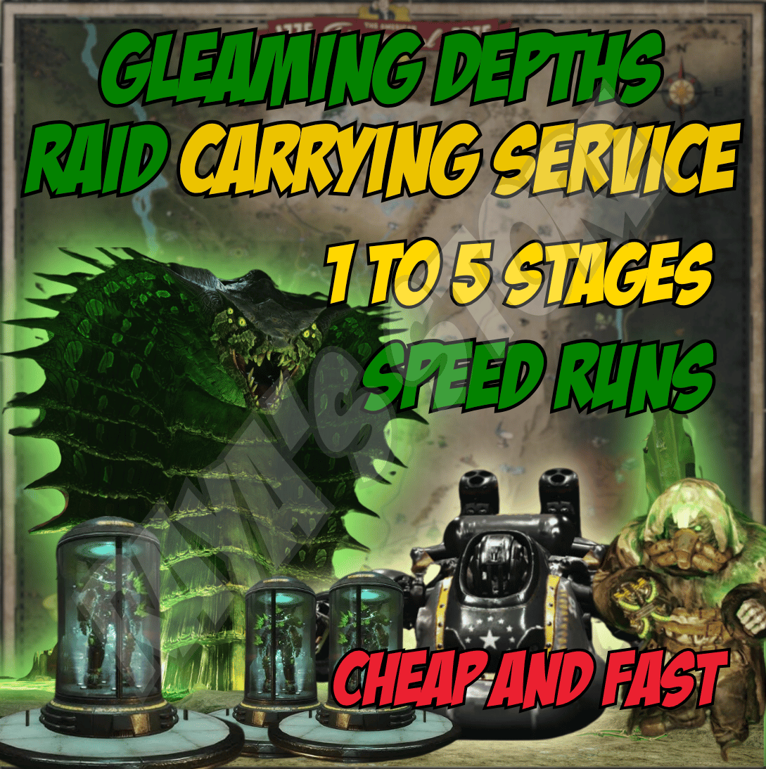Buy Gleaming Depths RAID Carrying in FALLOUT 76 Items - Offer #2520971066