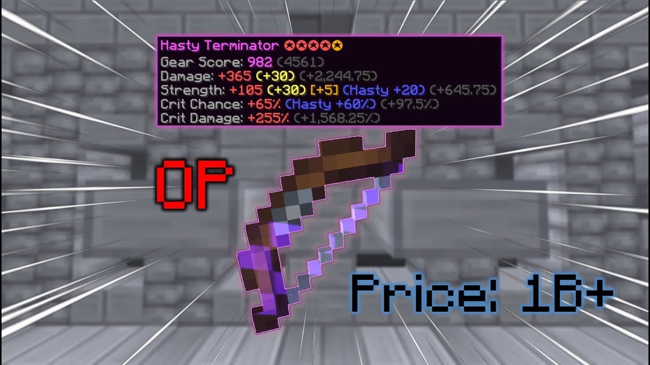 Buy MYTHIC TERMINA in MINECRAFT: HYPIXEL Items - Offer #26112480