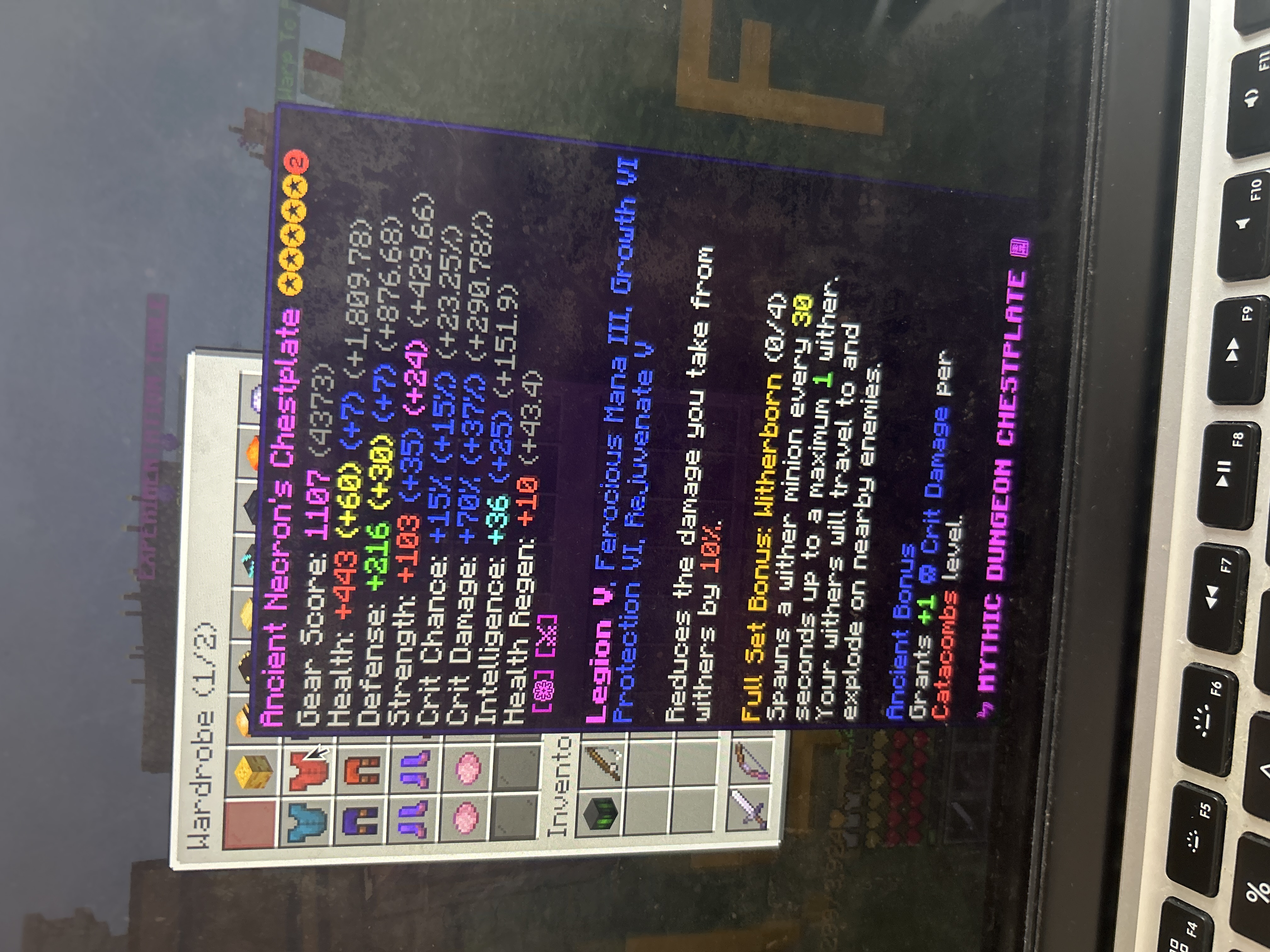 Buy 5 star 3/4 Necrons set with LE in MINECRAFT: HYPIXEL Items - Offer ...