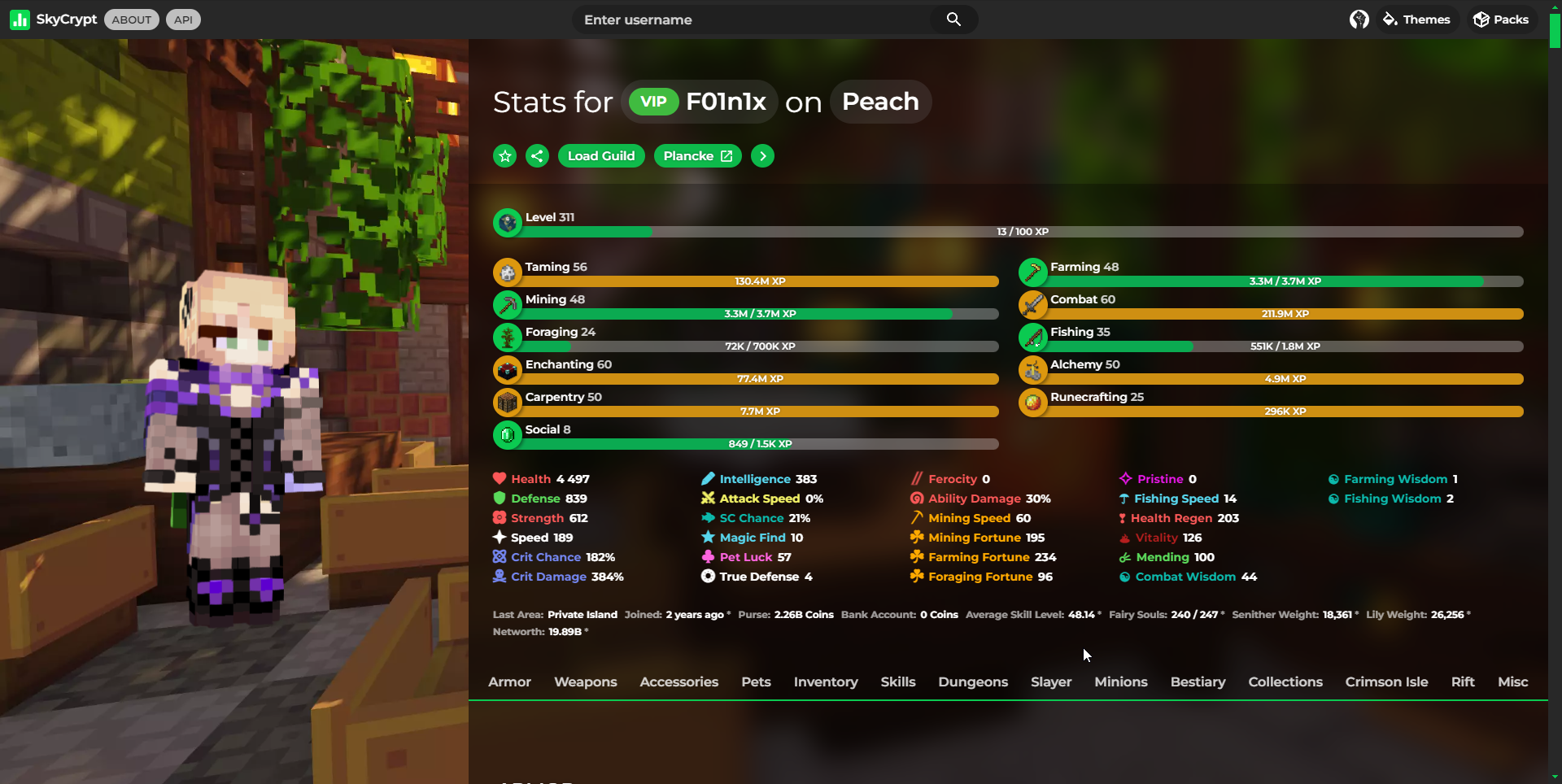 Buy ️ VIP RANK | NETWORTH 19. in MINECRAFT: HYPIXEL Accounts - Offer ...