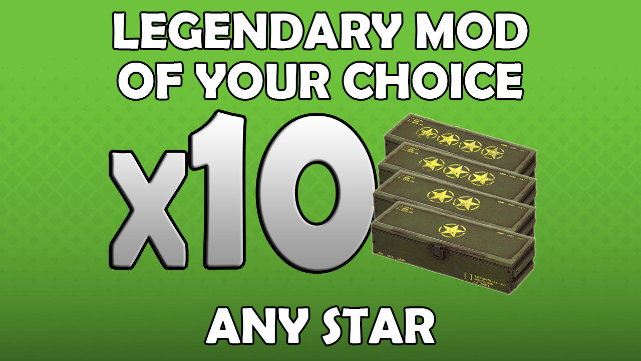 Buy [XBOX] 10 Legendary Mods Of Yo in FALLOUT 76 Items - Offer #2515287387