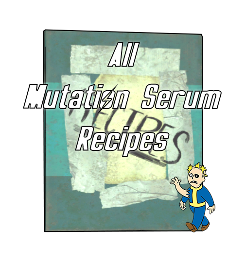 Buy [PC] All Mutation Serum Recipe in FALLOUT 76 Items - Offer #2534141697