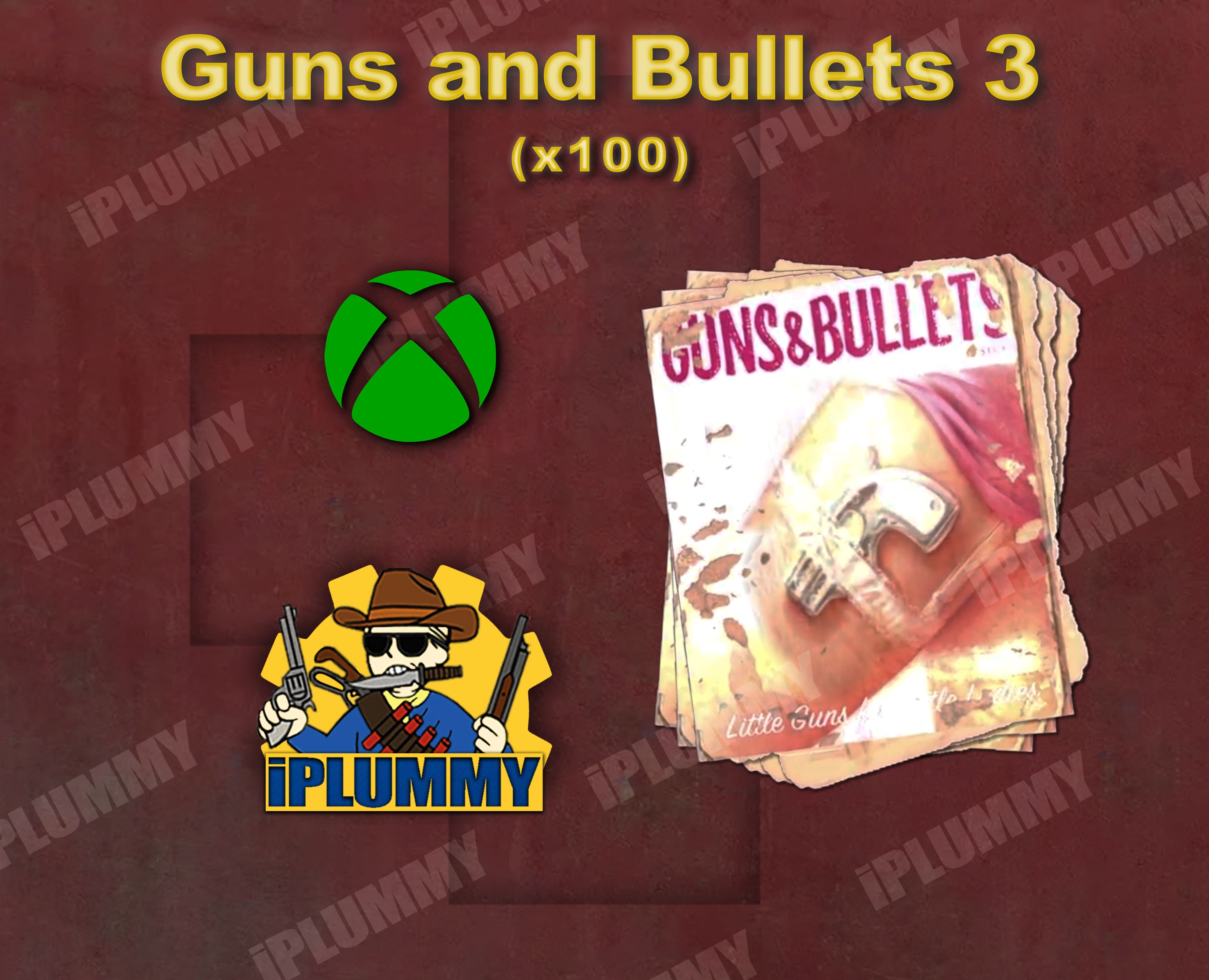 Buy Xbox - Guns and Bullets #3 (x1 in FALLOUT 76 Items - Offer #2429261982