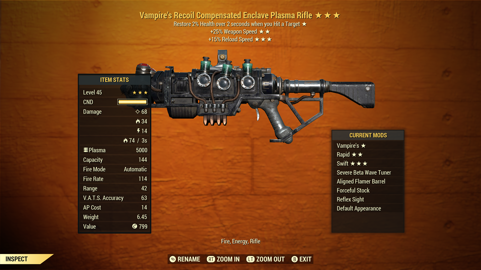 Buy [XBOX] Vampire's Enclave Plasm in FALLOUT 76 Items - Offer #2528038034