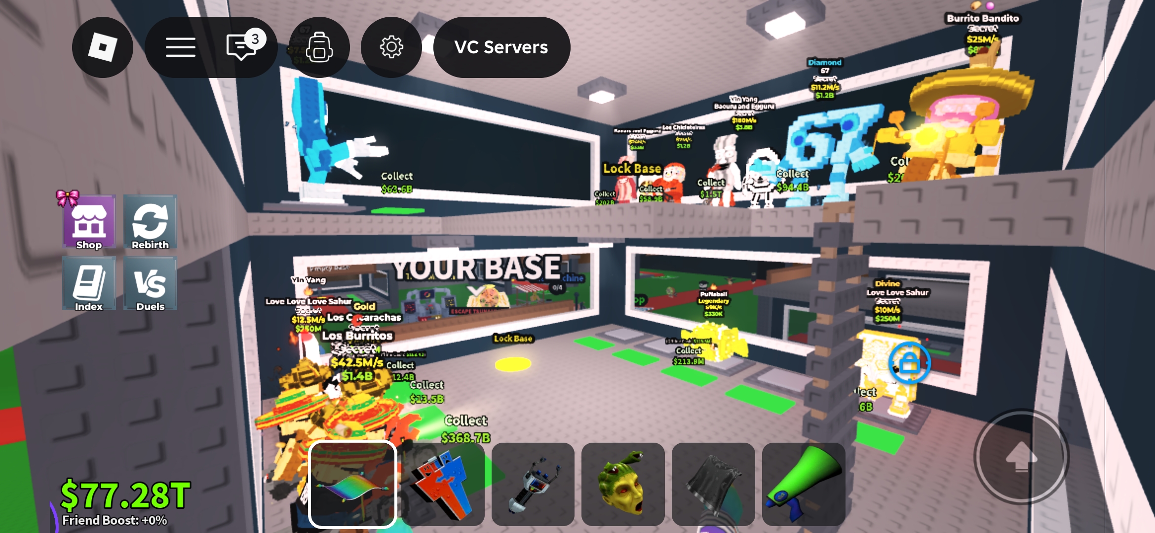Buy Bacuru and egguru in STEAL A BRAINROT Items - Offer #265516137