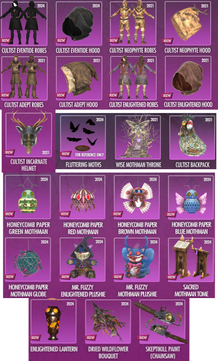 Buy EVENT The Night of the Moth Bu in FALLOUT 76 Items - Offer #251230305