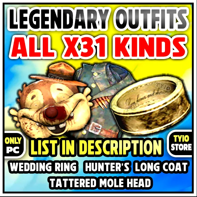 Buy all 31 Legendary Outfits ( Wed in FALLOUT 76 Items - Offer #262644071