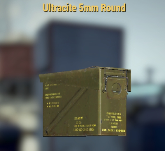 Buy Ultracite 5mm Round [Ammo] [10 in FALLOUT 76 Items - Offer #251747141
