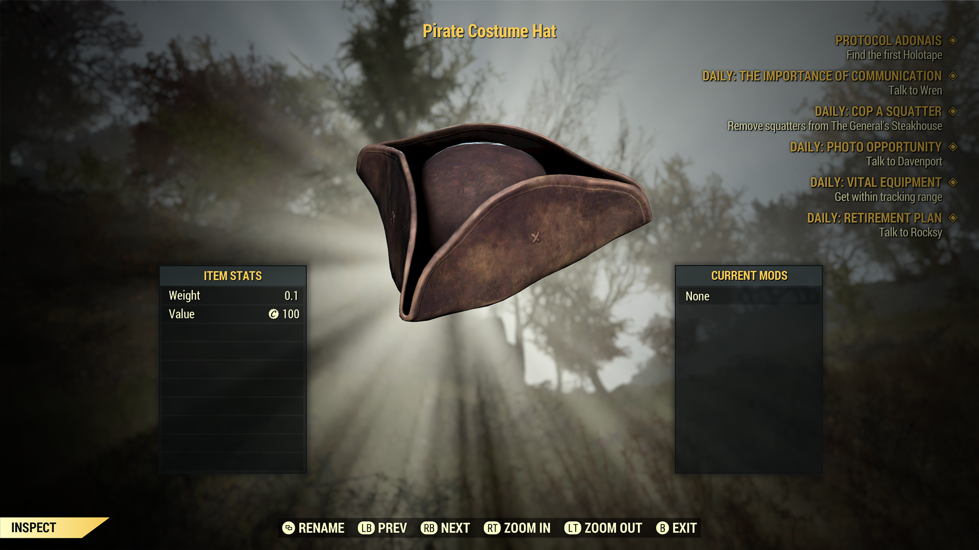 Buy [XBOX] Pirate Costume and Hat in FALLOUT 76 Items - Offer #2436438026
