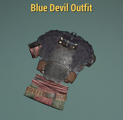 Buy [XBOX] Blue Devil outfit Plan in FALLOUT 76 Items - Offer #247731534
