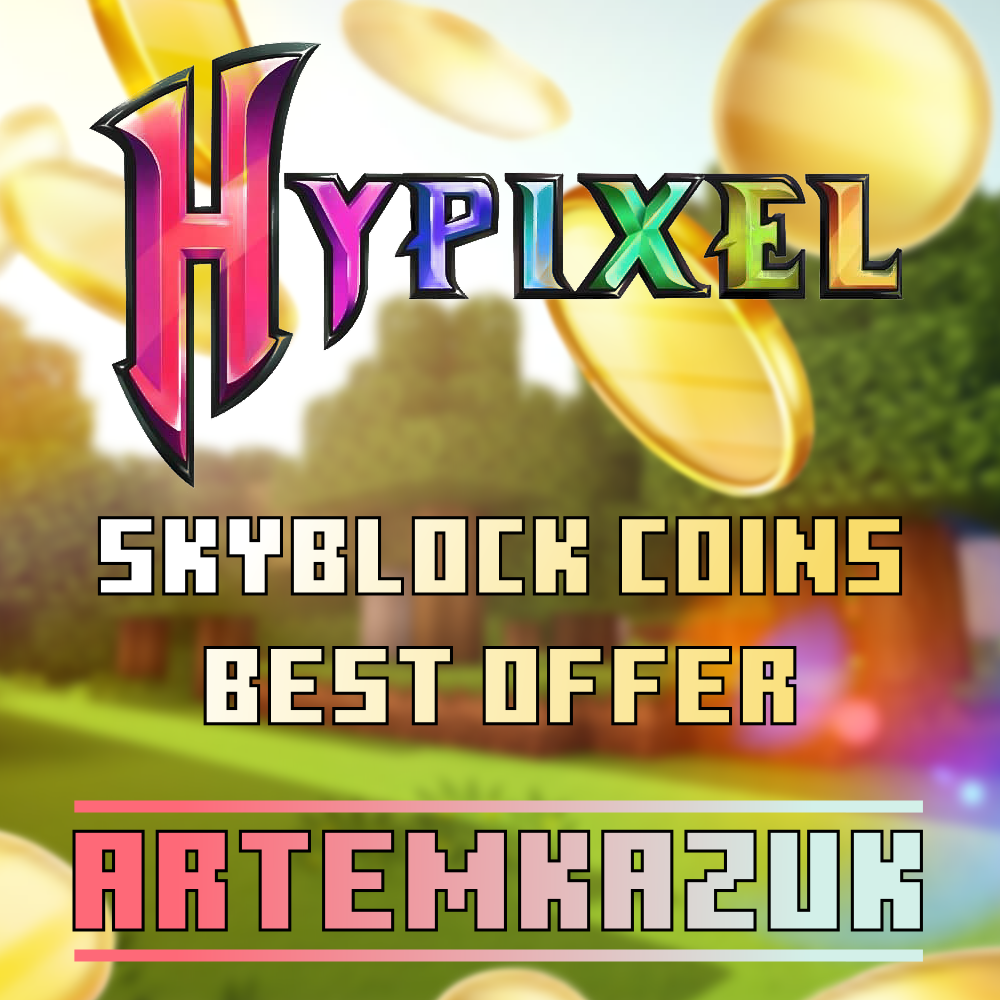Buy ⭐ HYPIXEL COINS [0.48$ PER 1 in MINECRAFT: HYPIXEL Coins - Offer ...