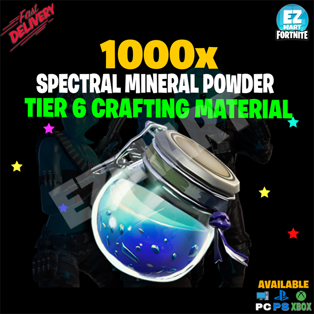 Buy 1,000x Spectral Mineral Powder in FORTNITE Items - Offer #254594108