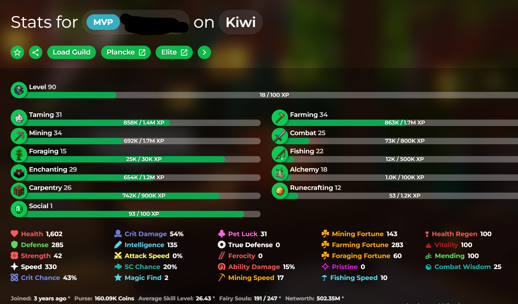 Buy MVP / Hypixel LVL 90 / Skill in MINECRAFT: HYPIXEL Accounts - Offer #252034923