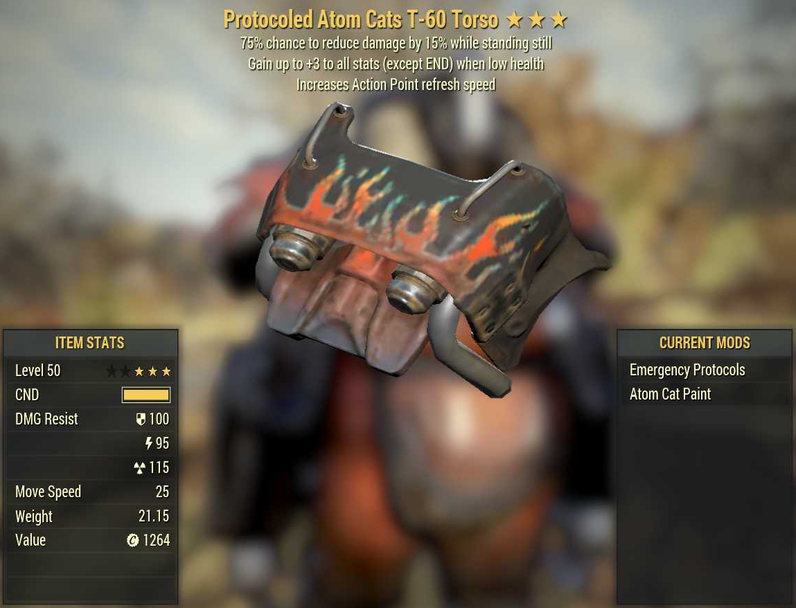 Buy Legendary Power Armor [Unyield in FALLOUT 76 Items - Offer #2434090729